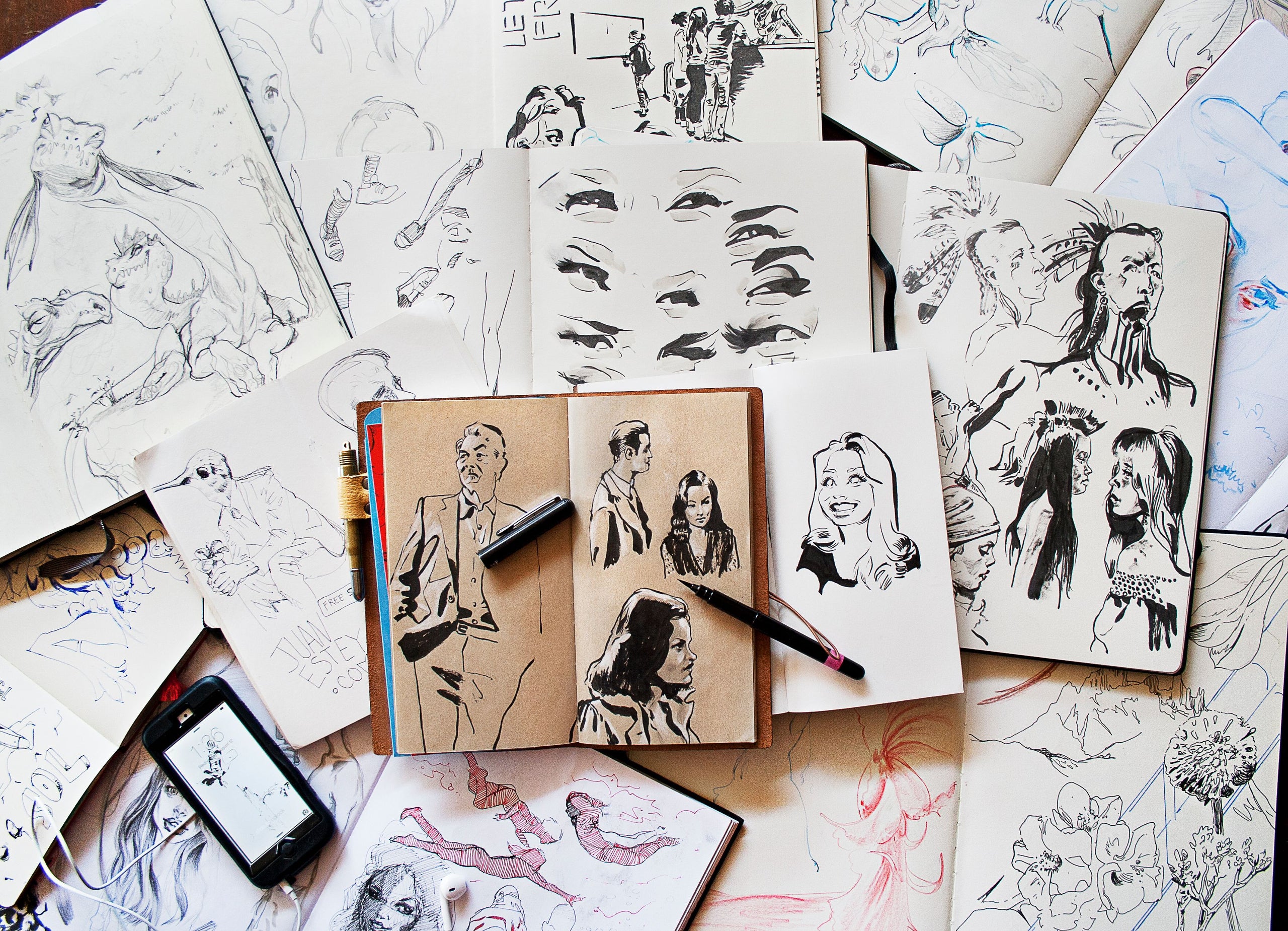 3/11 Drawing Fundamentals: Illustration and the Sketchbook | Tokki Art ...